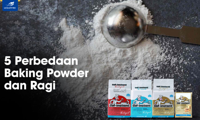 5 Perbedaan Baking Powder dan Ragi