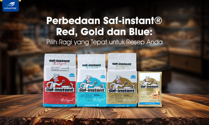 Perbedaan Saf-instant ® Red, Gold dan Blue